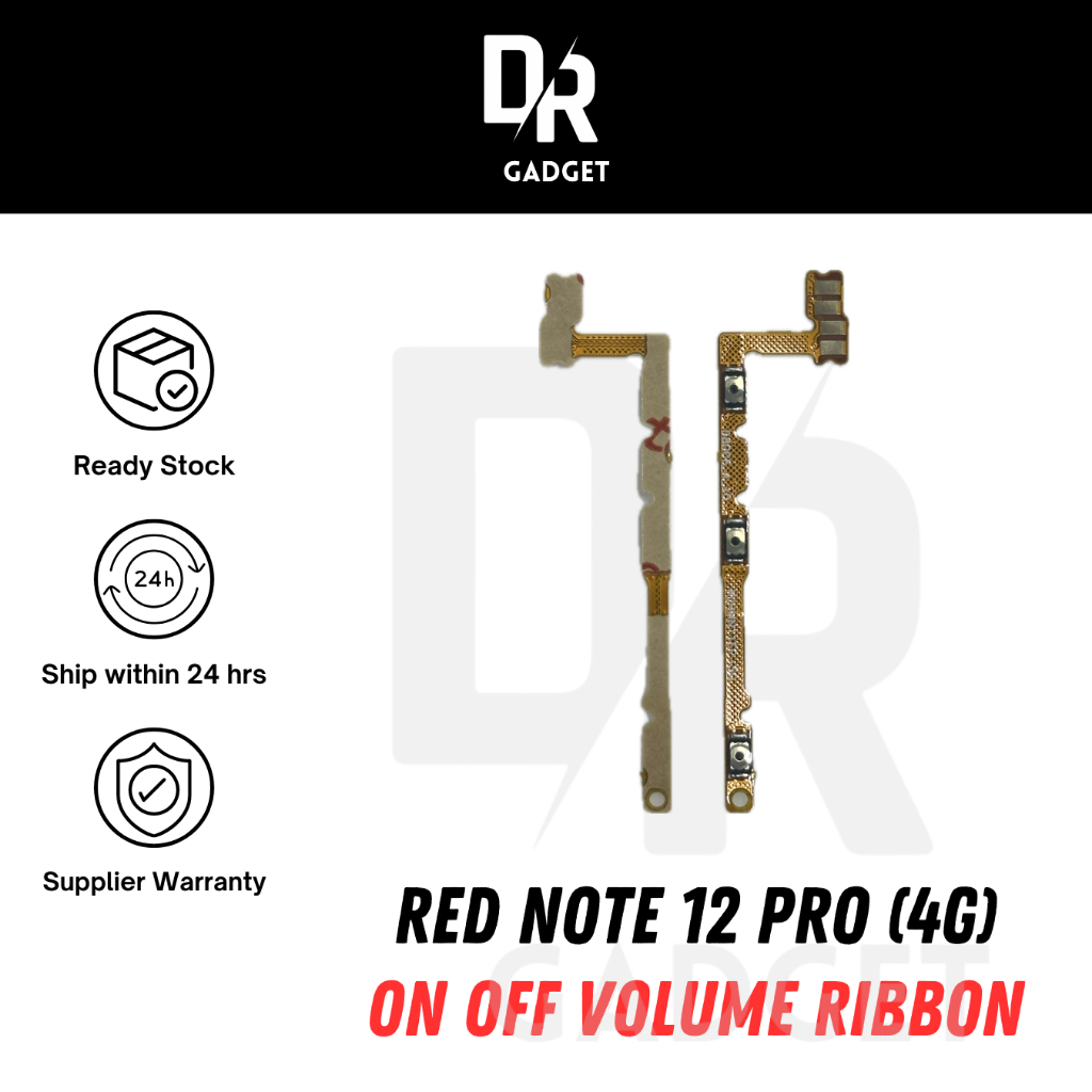 ON OFF / VOLUME RIBBON For RED NOTE 11 (4G) / 11S / 11 PRO (4G) / 11 ...