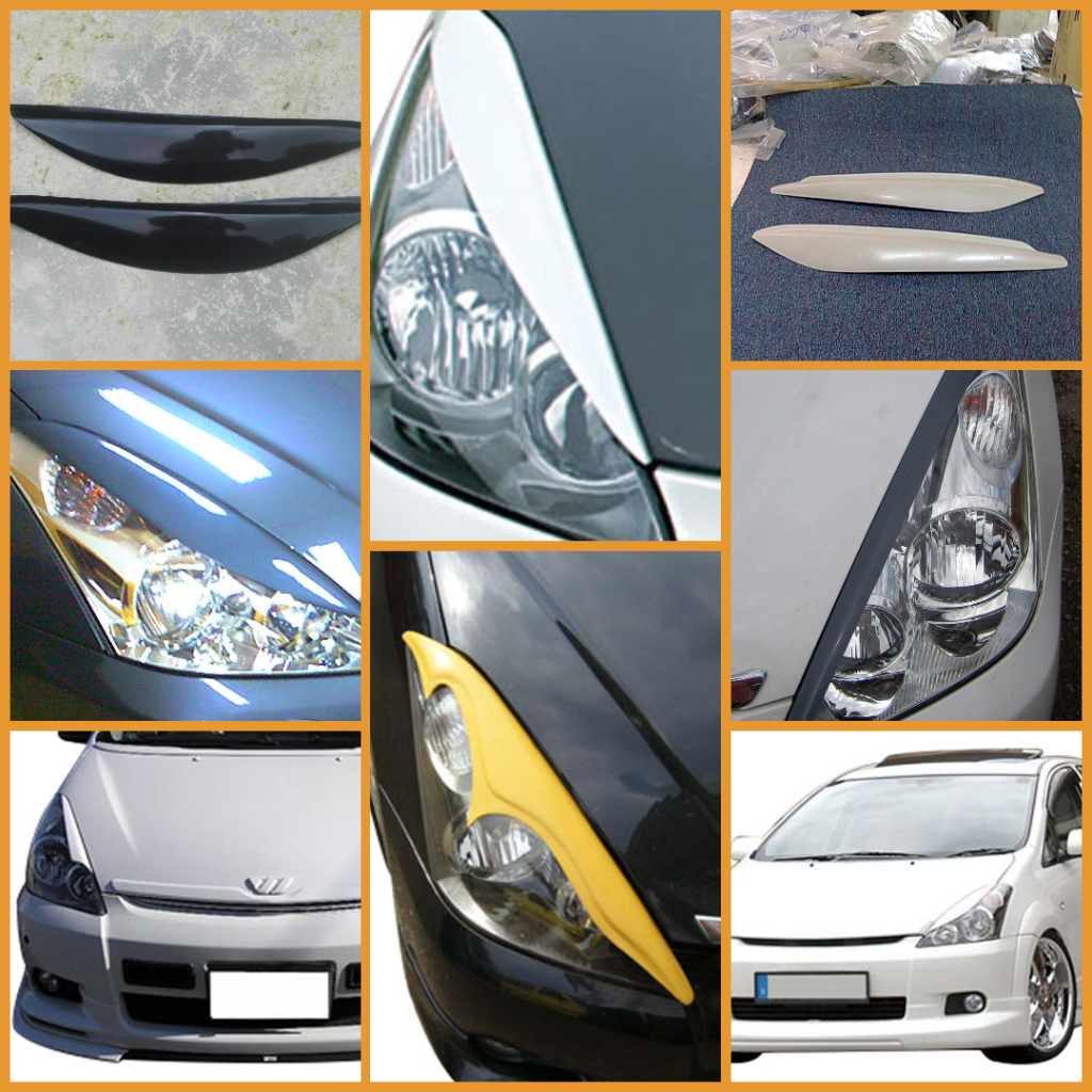 Toyota Wish AE10 AE 10 ZNE10 ZNE 10 2003 '03 2006 '06 Eyelids Eye Lids ...