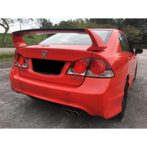 **HONDA CIVIC FD 2006 - 2011 ( TYPE R ) SPOILER - FRP | Shopee Malaysia