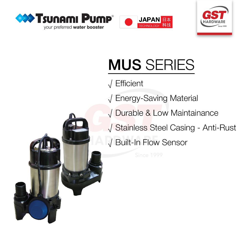 🔥 Tsunami Submersible Pump Aquarium Fish Pond Pump Koi Pond Pam Kolam ...