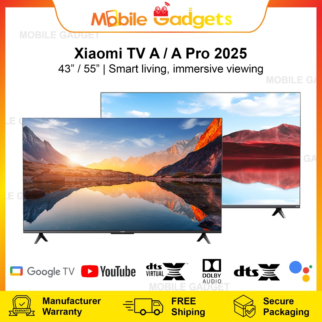 Xiaomi TV A 55" 2025 / TV A Pro 2025 (43" / 55") | Original Malaysia ...
