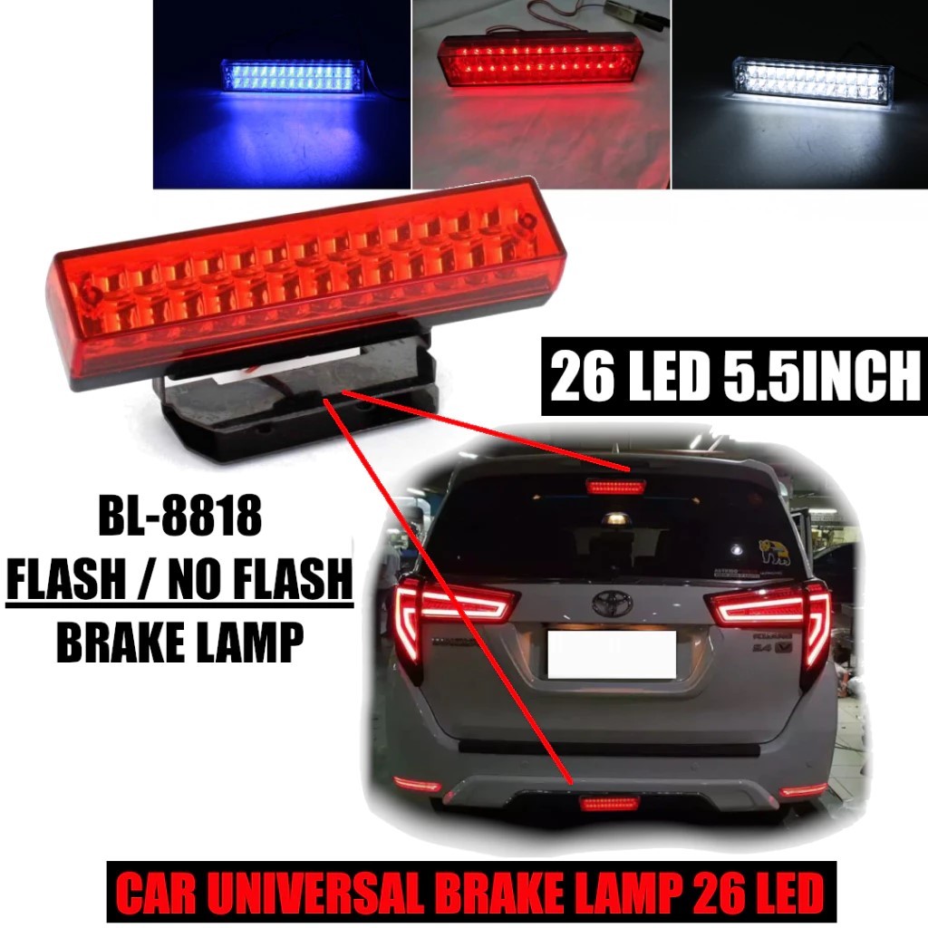 Universal Car Break Lamp Led Lampu Brake Kereta Tail Light Saga BLM ...