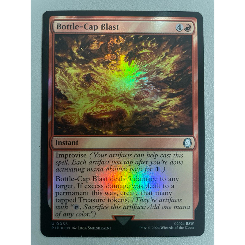 MTG:Fallout (PIP) U0055 - Bottle-Cap Blast (Foil) | Shopee Malaysia