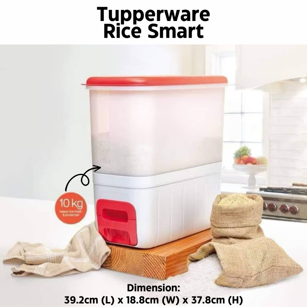 Tupperware Rice Smart 10KG (1 pc) | Shopee Malaysia