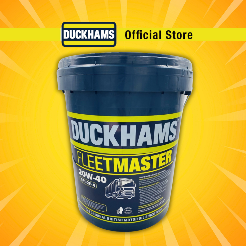 DUCKHAMS FLEETMASTER 20W-40 DIESEL ENGINE OIL (18 LITERS) | Shopee Malaysia