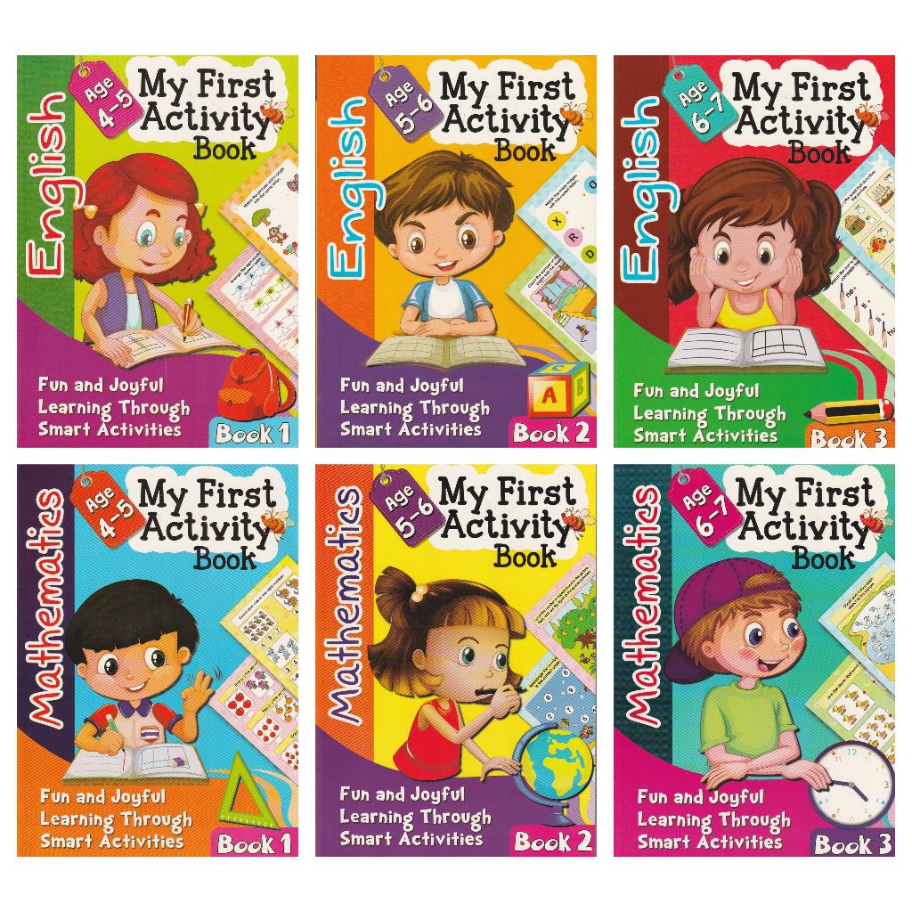 My First Activity Book Series | Shopee Malaysia