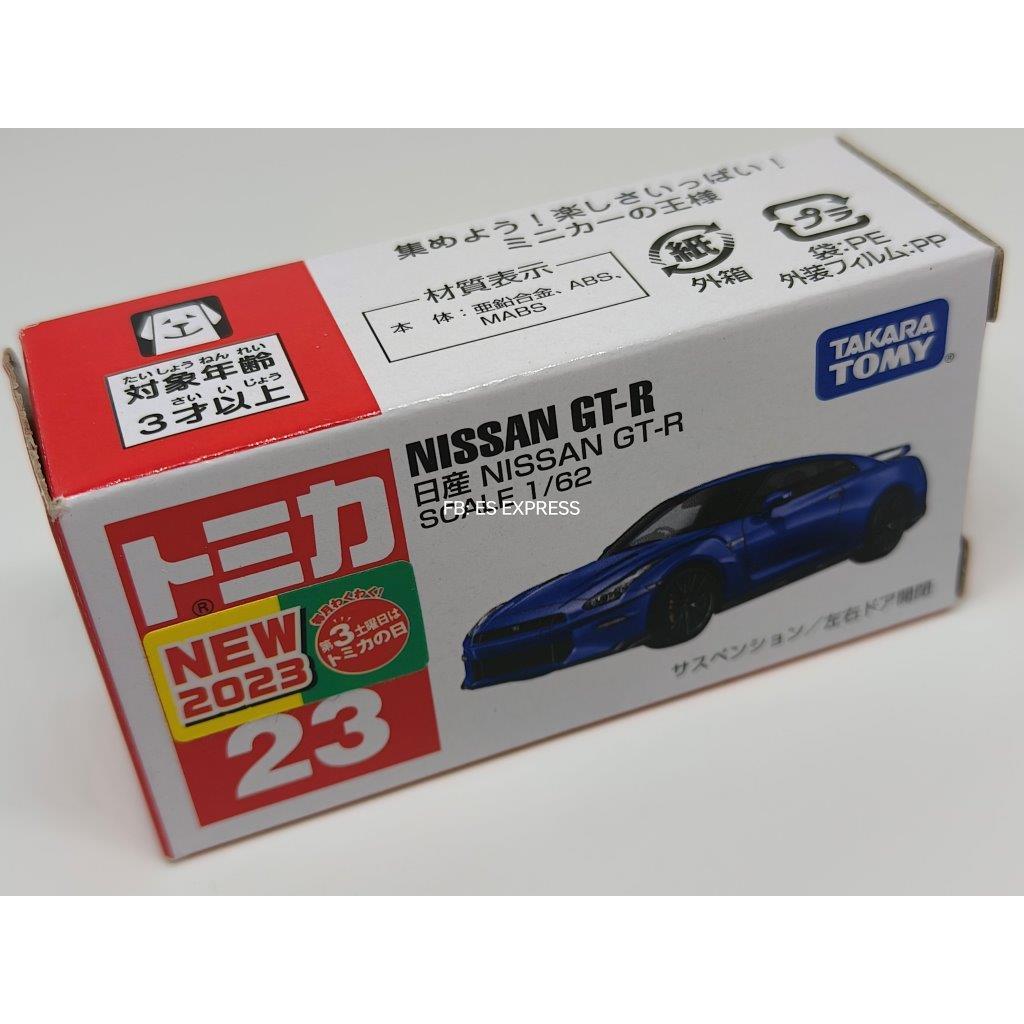 TOMY TOMICA 23 [NISSAN GT-R] 2023 NEW CAR STICKER | Shopee Malaysia