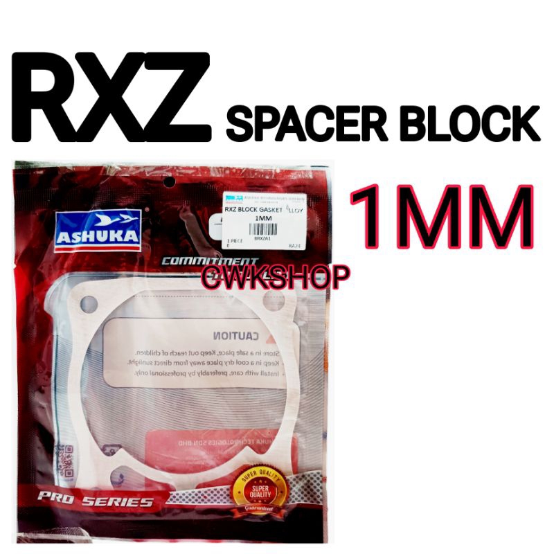 RXZ/Y125Z SPACER BLOCK/ALLOY GASKET 0.8MM 1MM ASHUKA | Shopee Malaysia