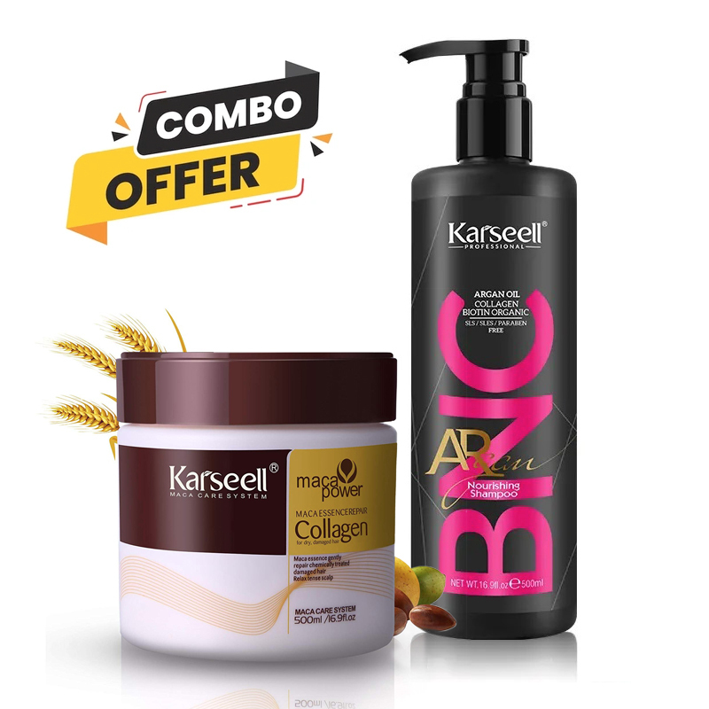 [Combo]Karseell Collagen Hair Repair Mask Treatment & BNC Premium ...