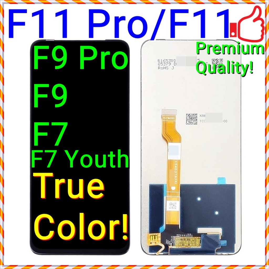 (True Color) NEW ORI IPS LCD Display Touch Screen Digitizer Oppo F11 ...