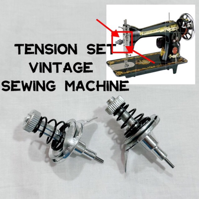 1PCS/Tension Set Tension Mesin Jahit Lama Kepala Hitam / Vintage ...