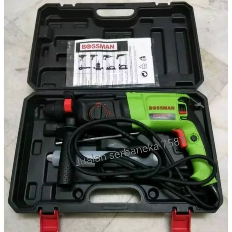 BOSSMAN BBH-225 3 MODE ROTARY HAMMER (6 MONTHS WARRANTY) | Shopee Malaysia