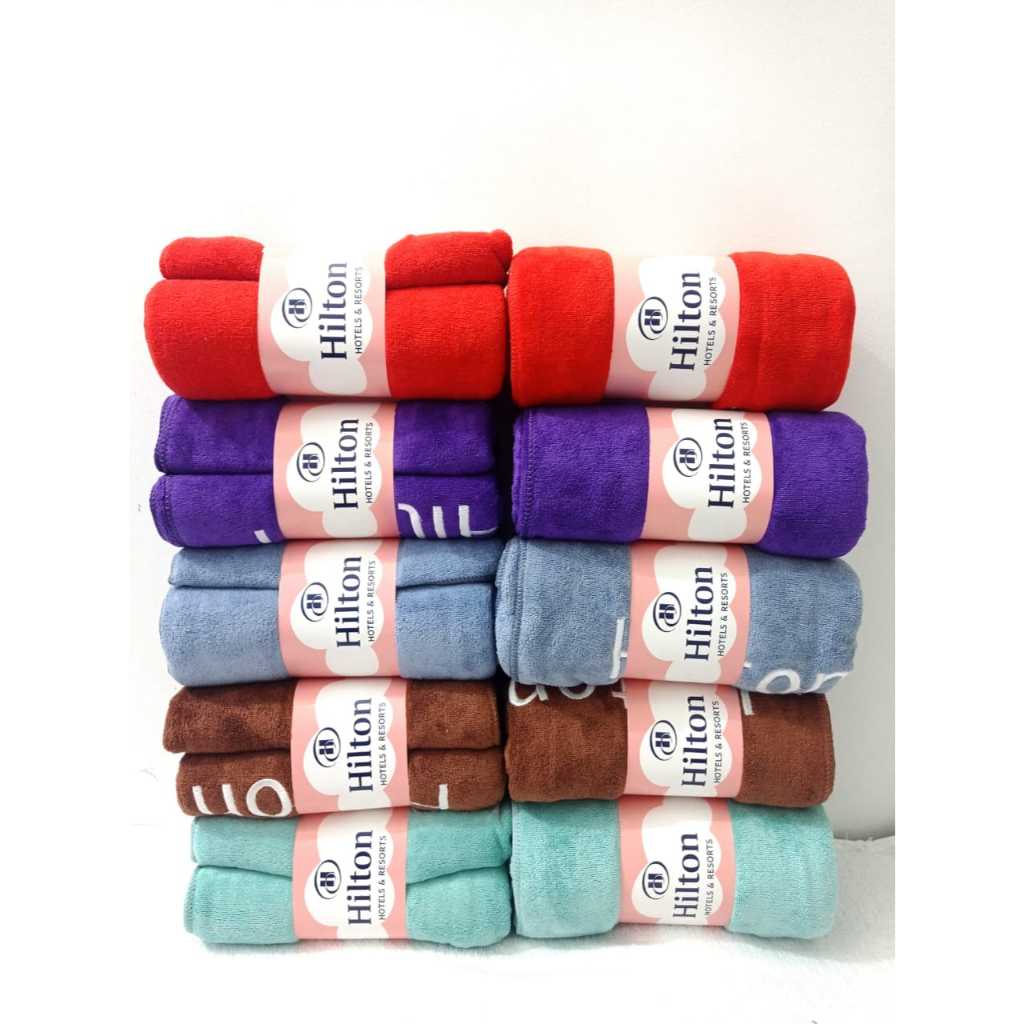 Original TUALA HILTON TOWEL HOTEL DAN RESORT PREMIUM MICROFIBER ...