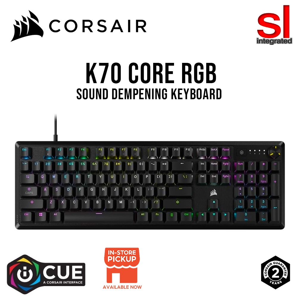 Corsair K70 CORE RGB Mechanical Gaming Keyboard | Shopee Malaysia