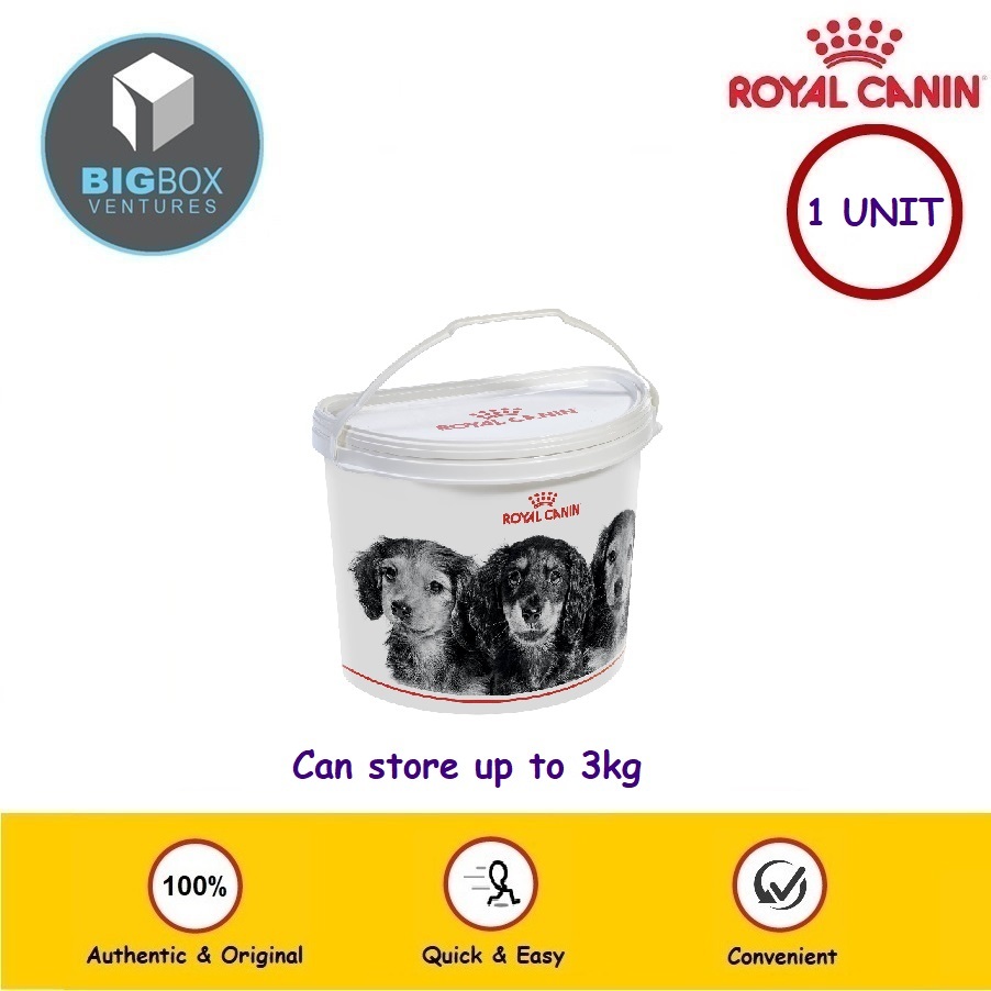 Royal Canin Half Moon Container for Pets or Storage | Shopee Malaysia