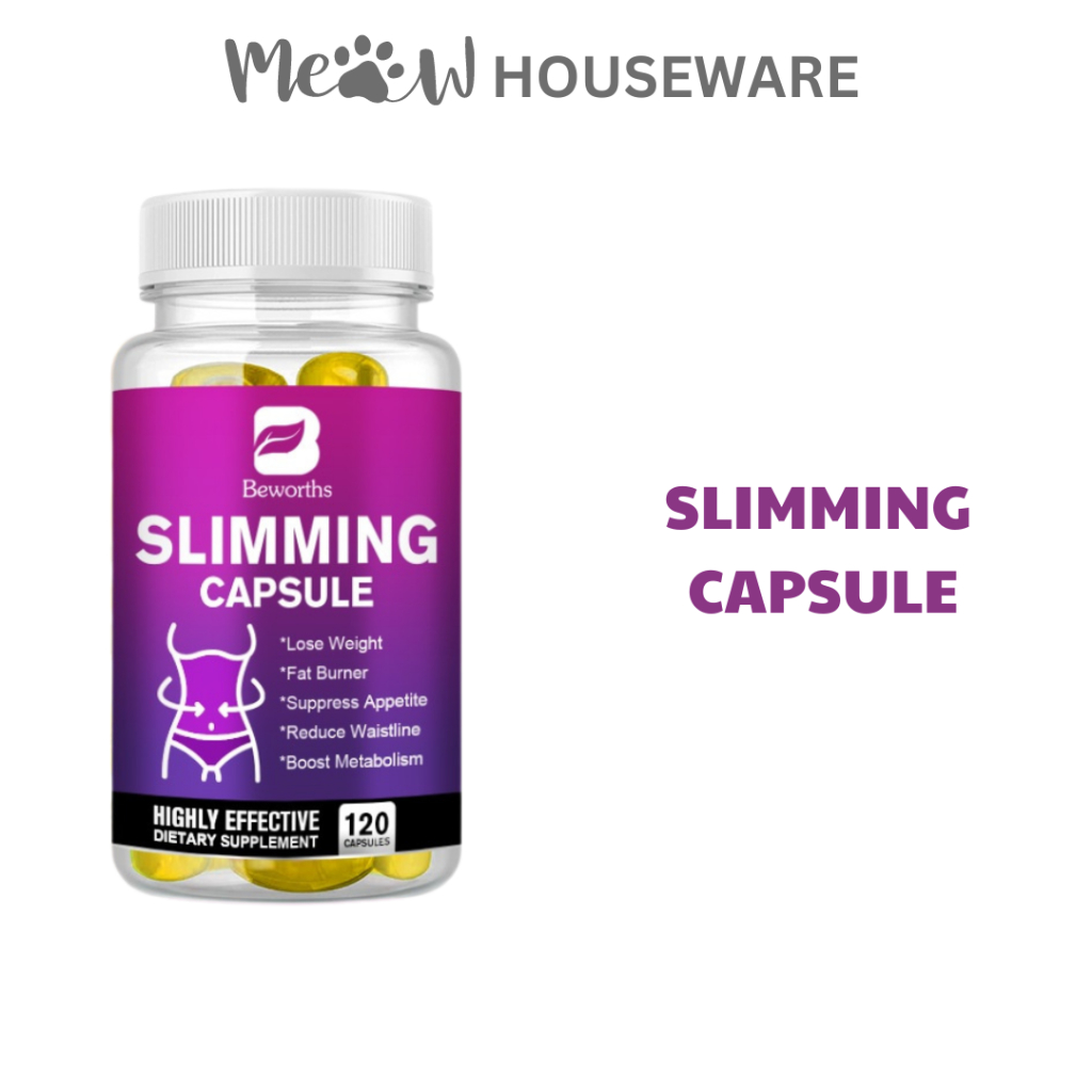 SLIMMING CAPSULE Thermogenic Fat Burner, Weight Control Weight Loss Fat ...