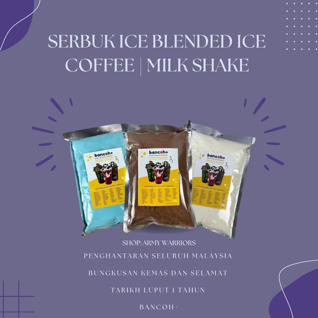 [READY STOCK] BANCOH+ SERBUK ICE BLENDED INSTANT PREMIX 900G | SESUAI ...