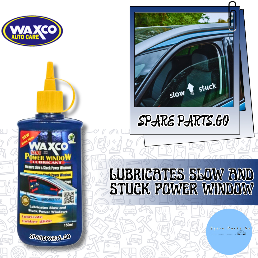 🔥[Ready Stock现货]🔥WAXCO Power Window Lubricant (150ml)💯Original | Shopee ...