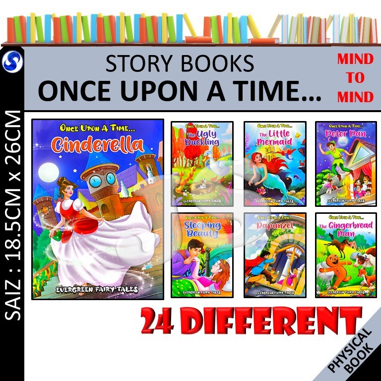 STORY BOOK : ONCE UPON A TIME ... CINDERELLA | SNOW WHITE | CLASSIC ...