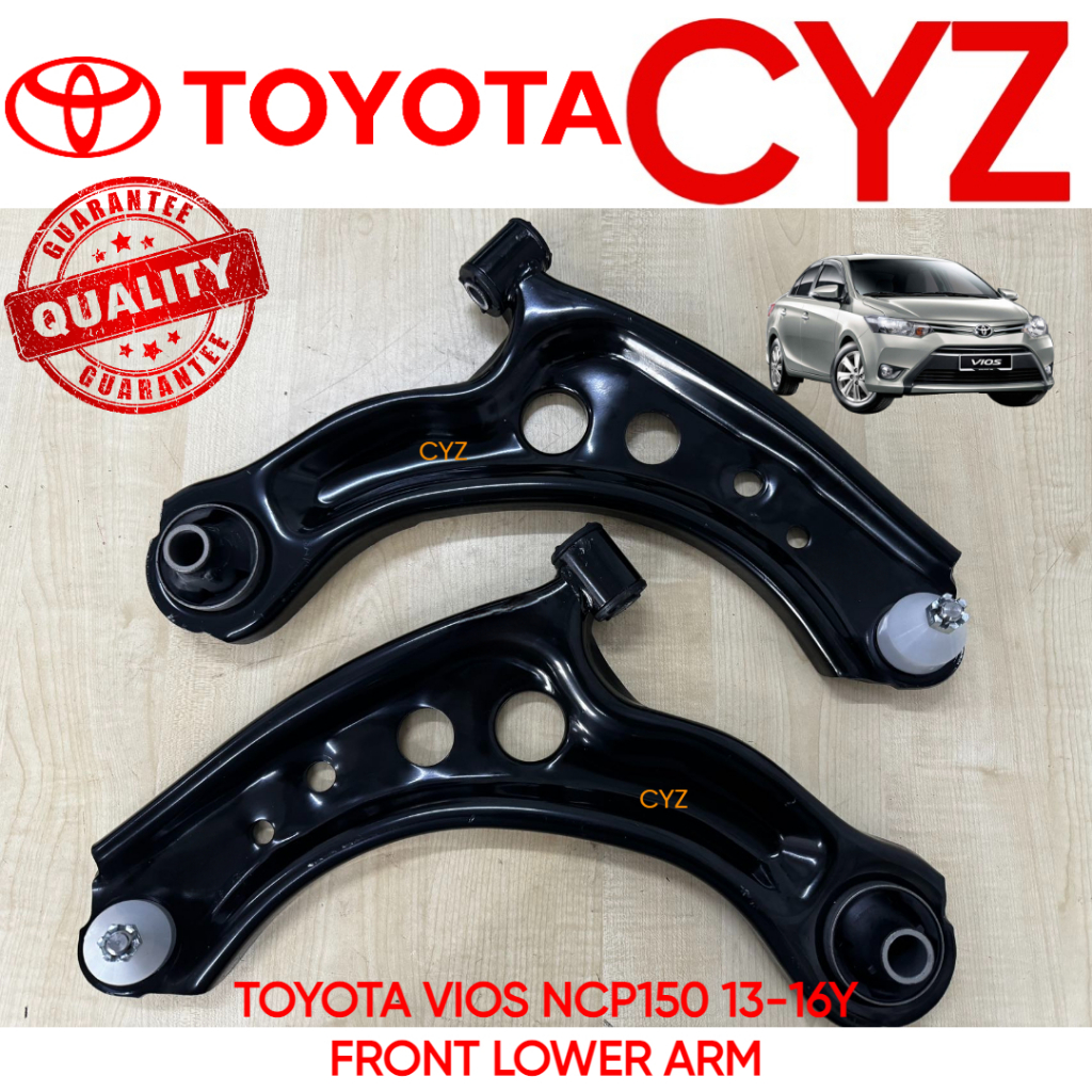 Front Lower Arm TOYOTA VIOS NCP150 13-16Y LH+RH (TOYOTA THAILAND ...