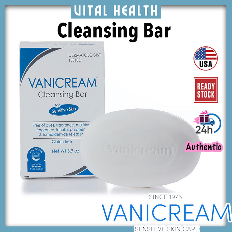 Vanicream Cleansing Bar | For daily use on face, hands, body | For ...
