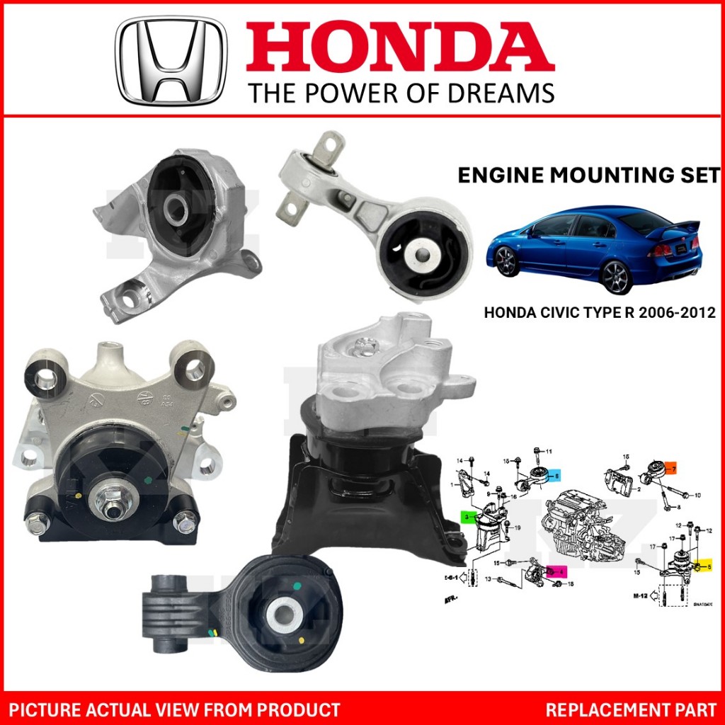 HONDA CIVIC TYPE R 2006-2012 FD2 -MK8/K20A HONDA FN2/2.0 TYPE R MTM ...