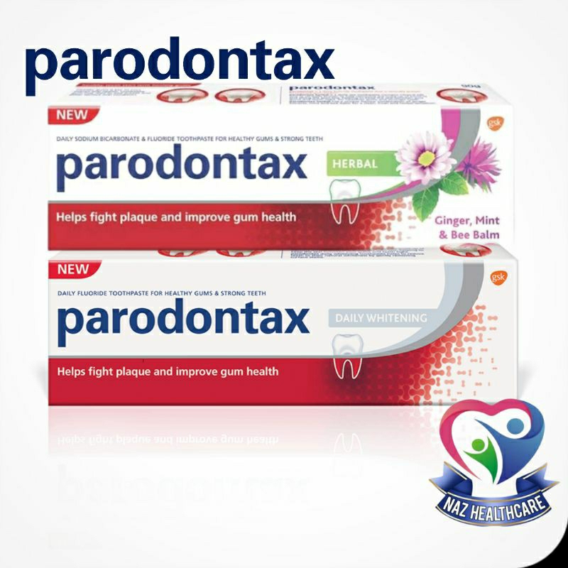 PARODONTAX HERBAL (With Ginger, Mint & Bee Balm) & PARODONTAX DAILY ...
