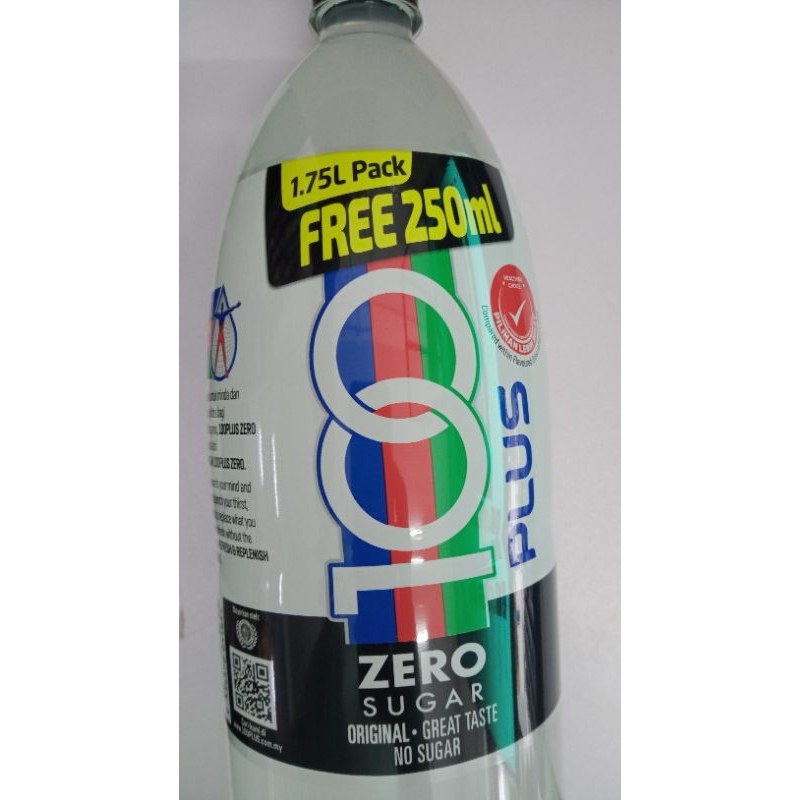 100 PLUS ZERO SUGAR DRINK 1.75L | Shopee Malaysia