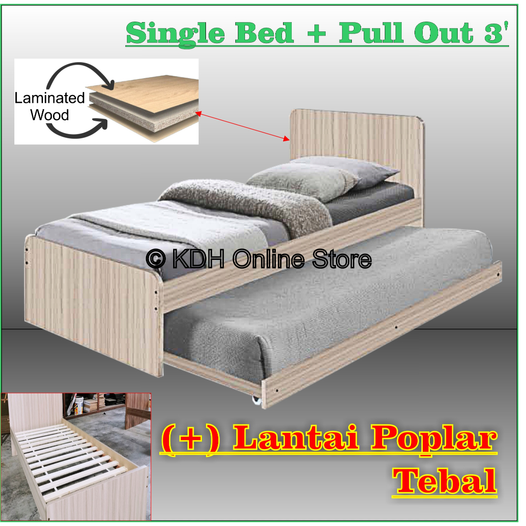 🔥RM187🔥Katil Set 🔥 Single Bed Frame/ Katil Single/ Single Bed/ Katil ...
