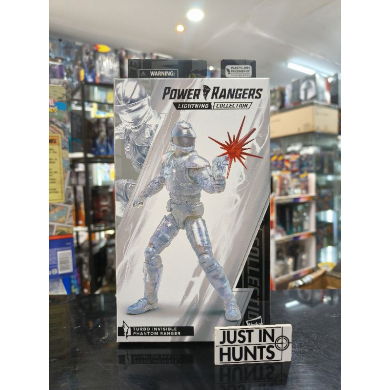 Power Rangers Lightning Collection 6"Inch Turbo Invisible Phantom ...