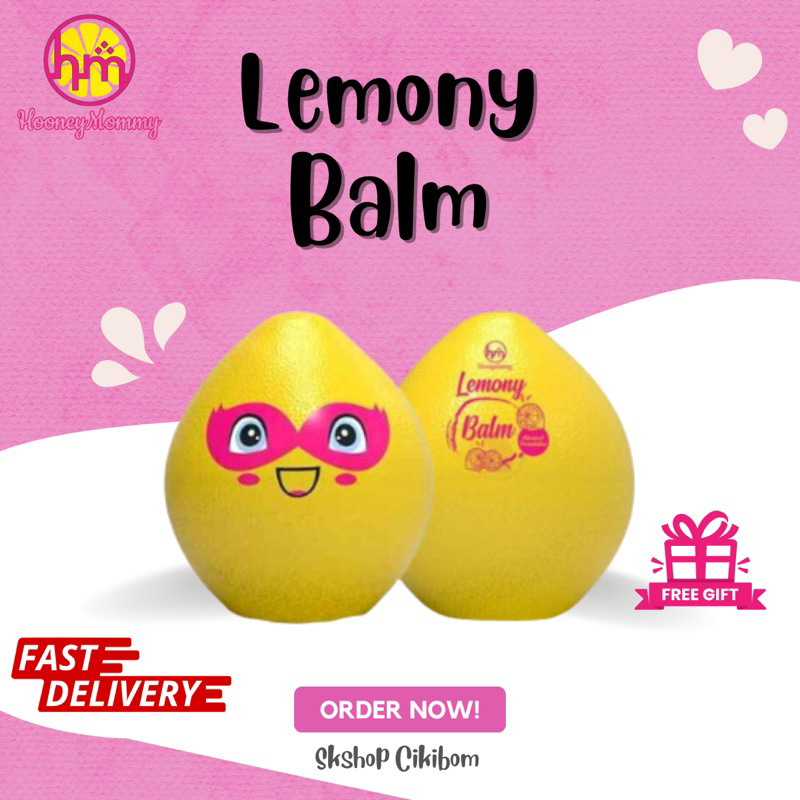 HooneyMommy Lemony Balm | Balm Lemon, Demam, HFMD, Selsema | Shopee ...
