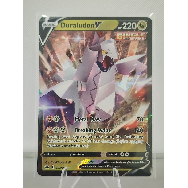 2023 Duraludon V Card (Rare Holo) | Shopee Malaysia