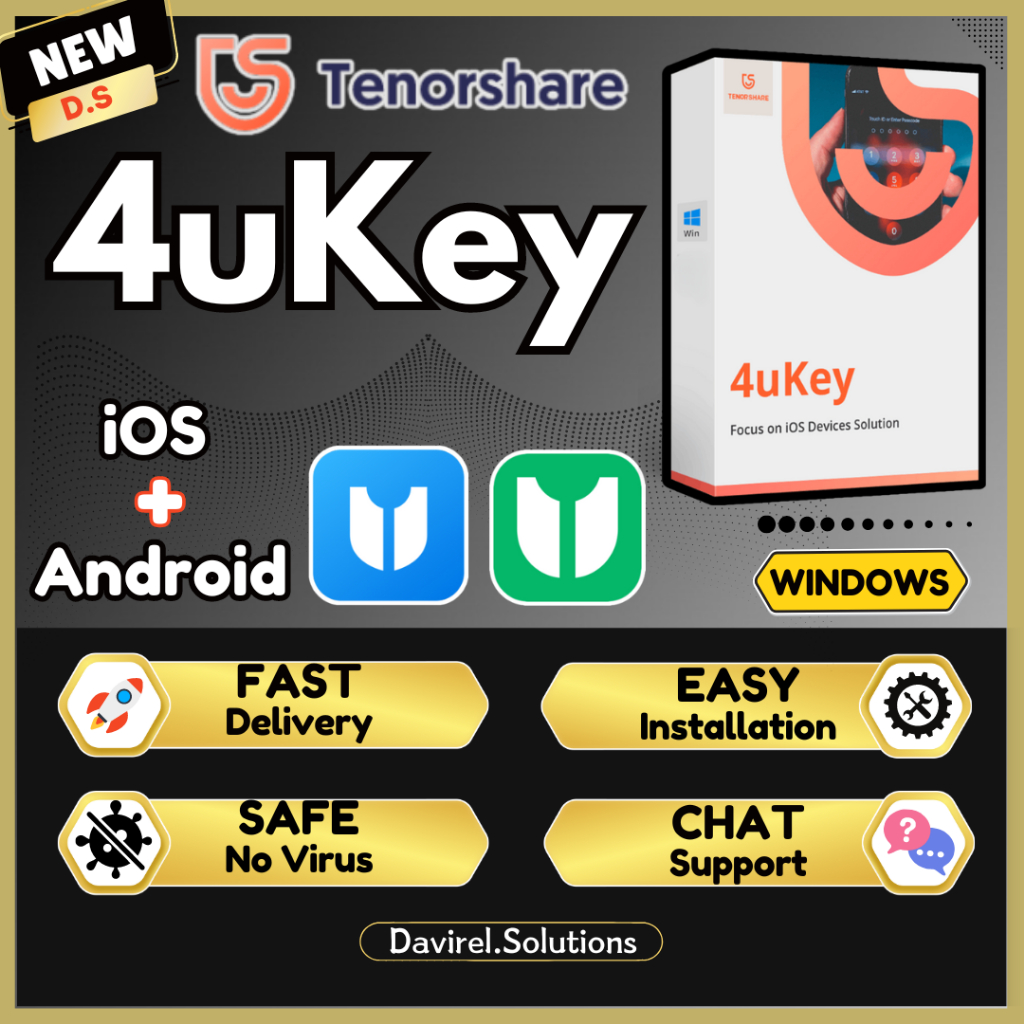 Tenorshare 4Ukey Android Unlocker 2.5 | iOS unlocker 3.0 [ Lifetime ...