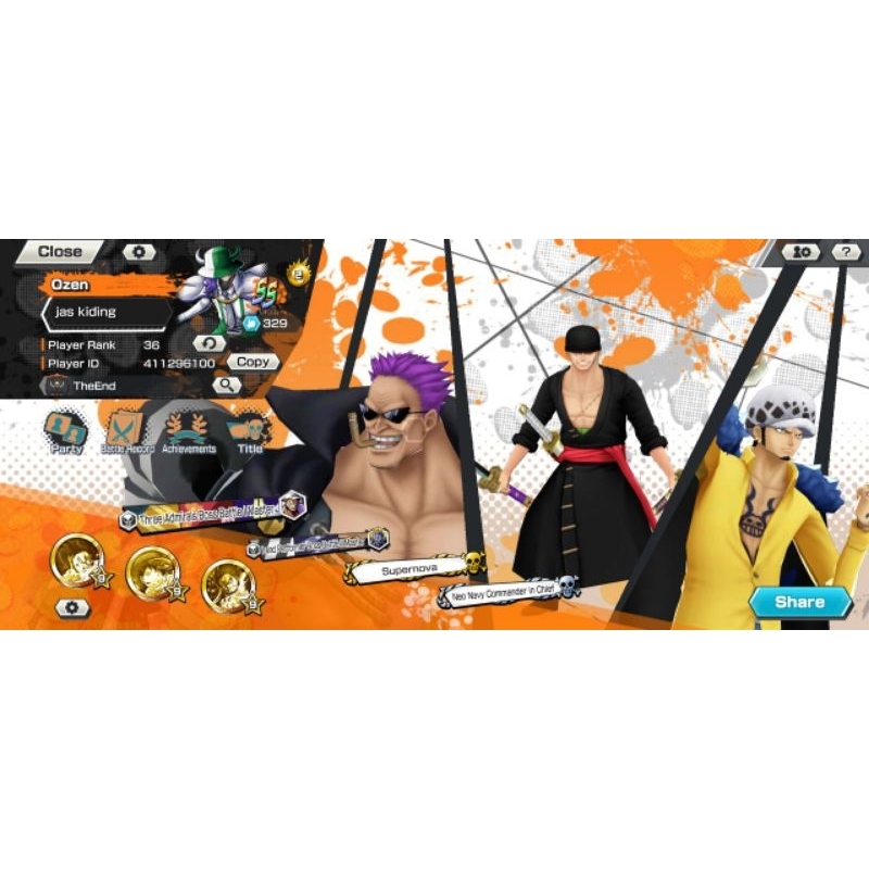 One Piece Bounty Rush 2 EXTREME Figure Zoro Oni MAX Zephyr MAX Garp ...