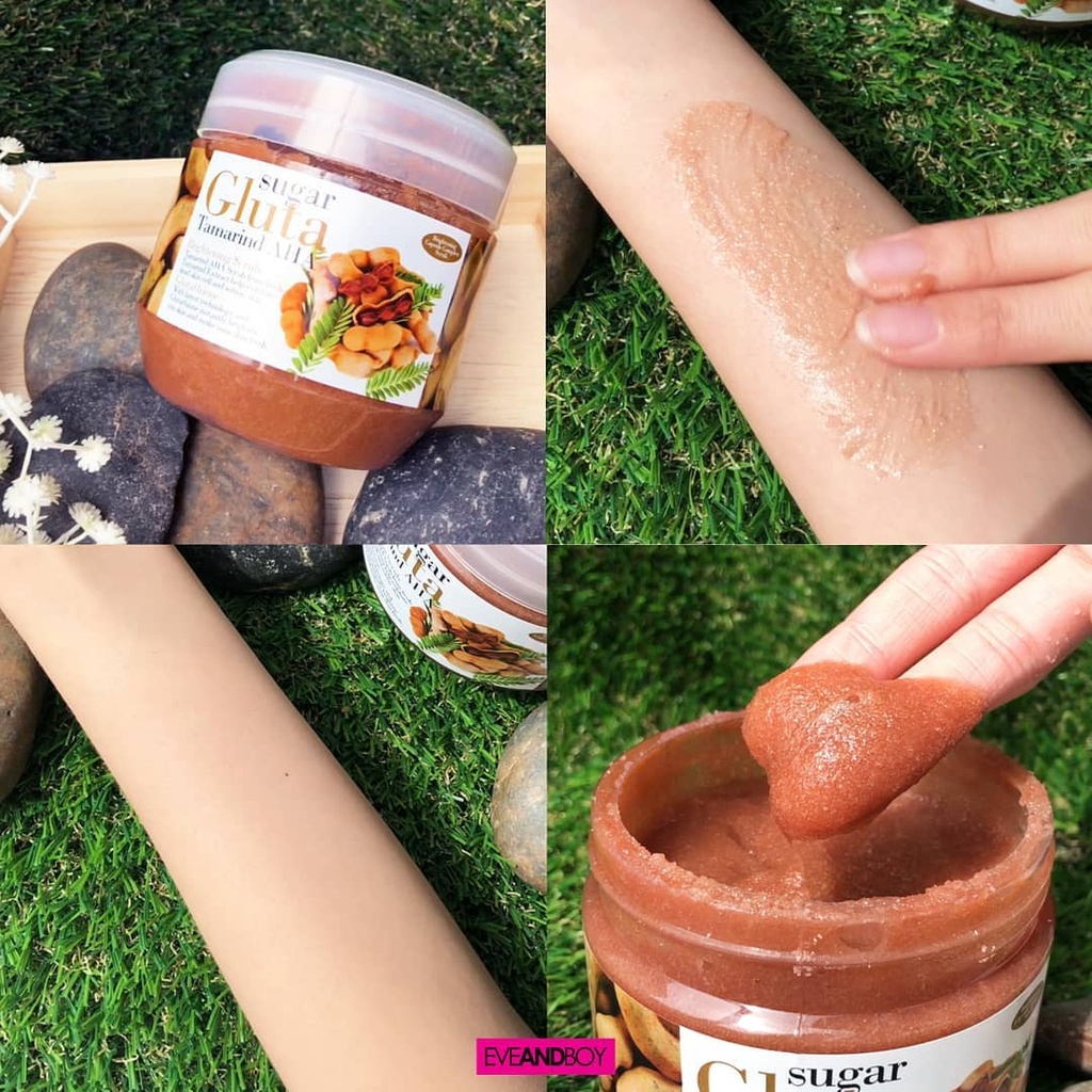 [Exclusive] SUGAR GLUTA - Scrub Tamarind (700 g.) | Shopee Malaysia