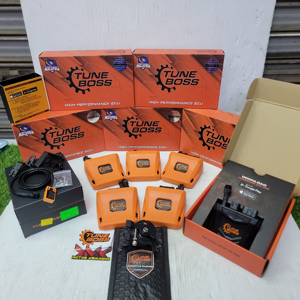 TUNEBOSS RACING ECU Y15 V1 V2/ Y16 / FZ150I / LC135 V8 / R15 V3 ...