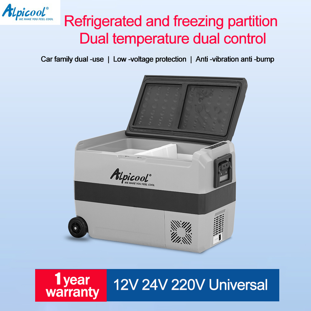Alpicool fridge Car refrigerator cooling compressor 36L/50L/60L Frozen ...