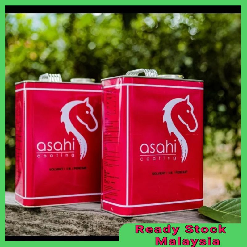 THINNER ASAHI ACT4 3 LITER SOLVENT FOR METAL PAINT WOOD PAINT LACQUER ...