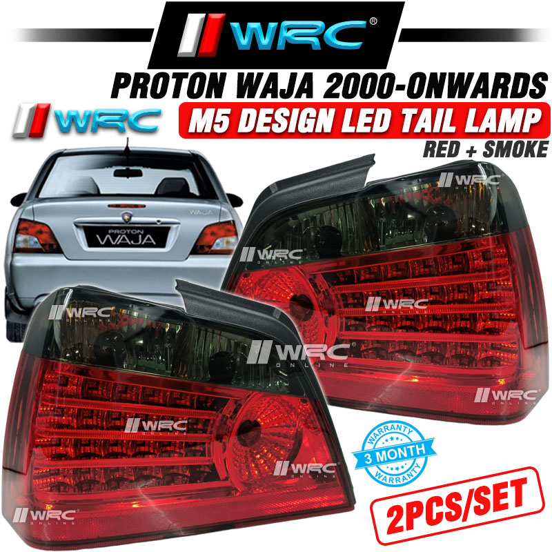 WRC Proton Waja 2000 - Onwards M5 Design Led Tail Lamp | Shopee Malaysia