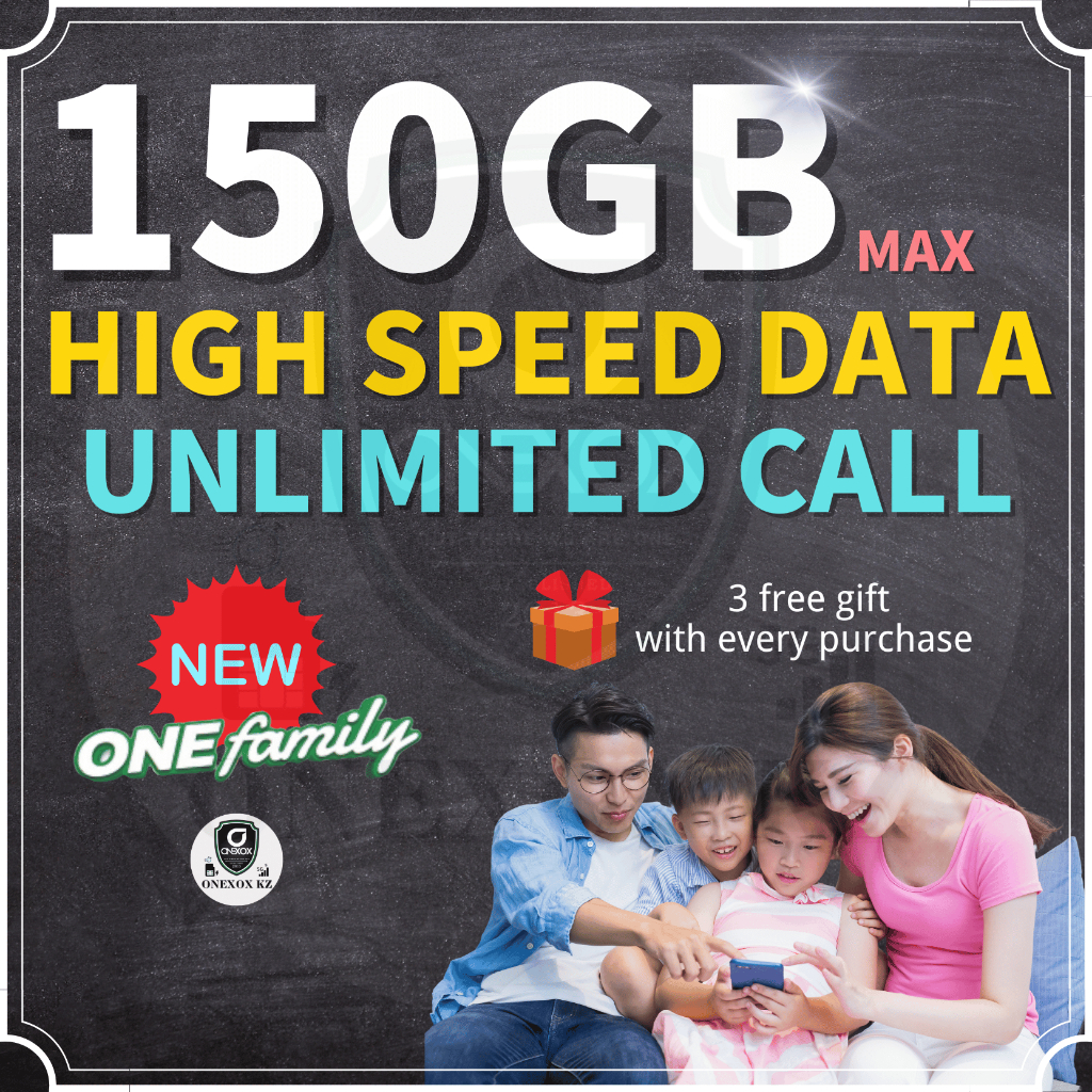 Onexox Simcard New Family Plan Xox Sim Card Postpaid 5G | Shopee Malaysia