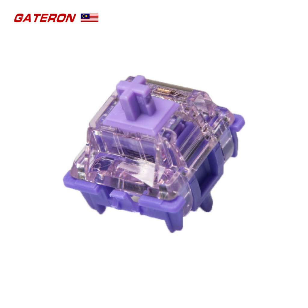 GATERON Purple Crystal Switch Switches Mechanical Switch Switches ...