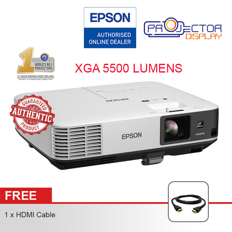 Epson EB-2065 XGA 5500 Lumens 3LCD High lumens Projector (Replaced of EB-2055) | Shopee Malaysia