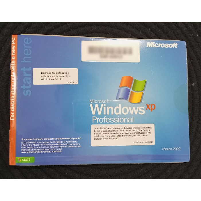Window XP Professional CD (Original) | Shopee Malaysia