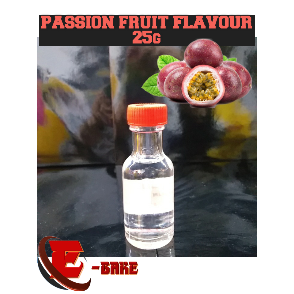 (PASSION FRUIT FLAVOUR ESSENCE) 25G REPACK | PERASA BUAH MARKISA ...