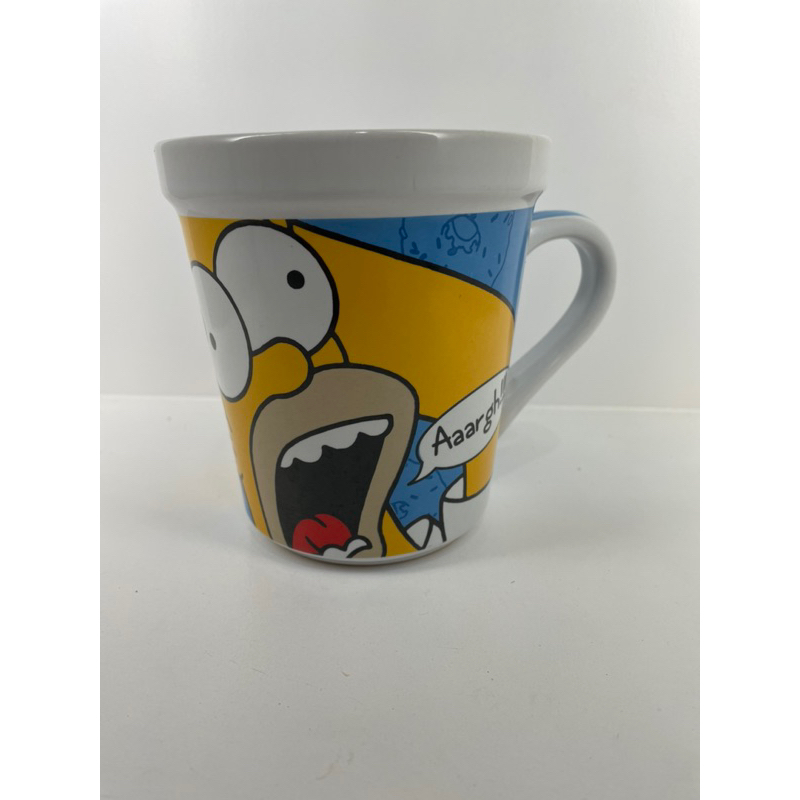 The Simpsons Homer 2001 porcelain mug ( please read description ...