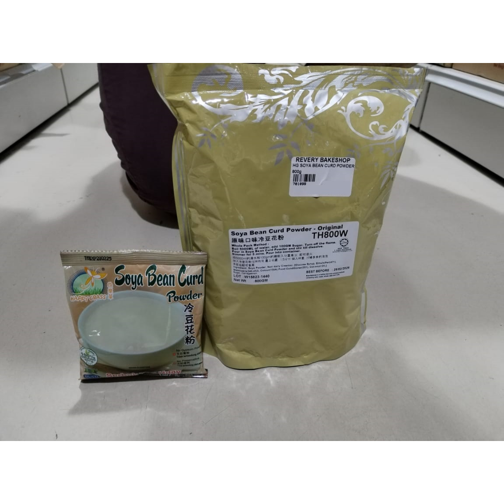 Happy Grass Soy Bean Curd Powder 800gm/Serbuk Tau Huay/快乐草冷豆花粉 800gm ...