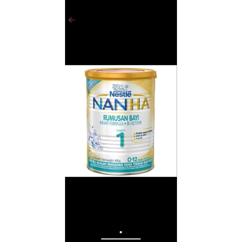 Nestle Nan Ha step 1 400g | Shopee Malaysia