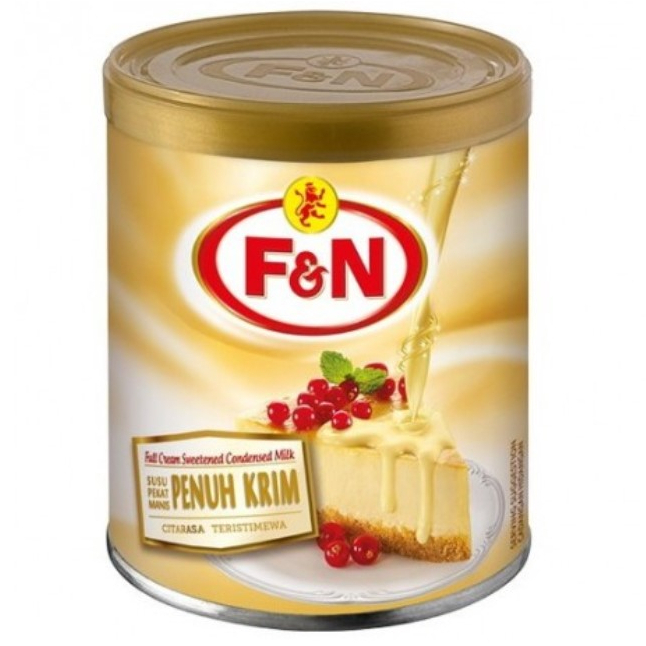 F&N Full Cream Sweetened Condensed Milk, 392g | Shopee Malaysia
