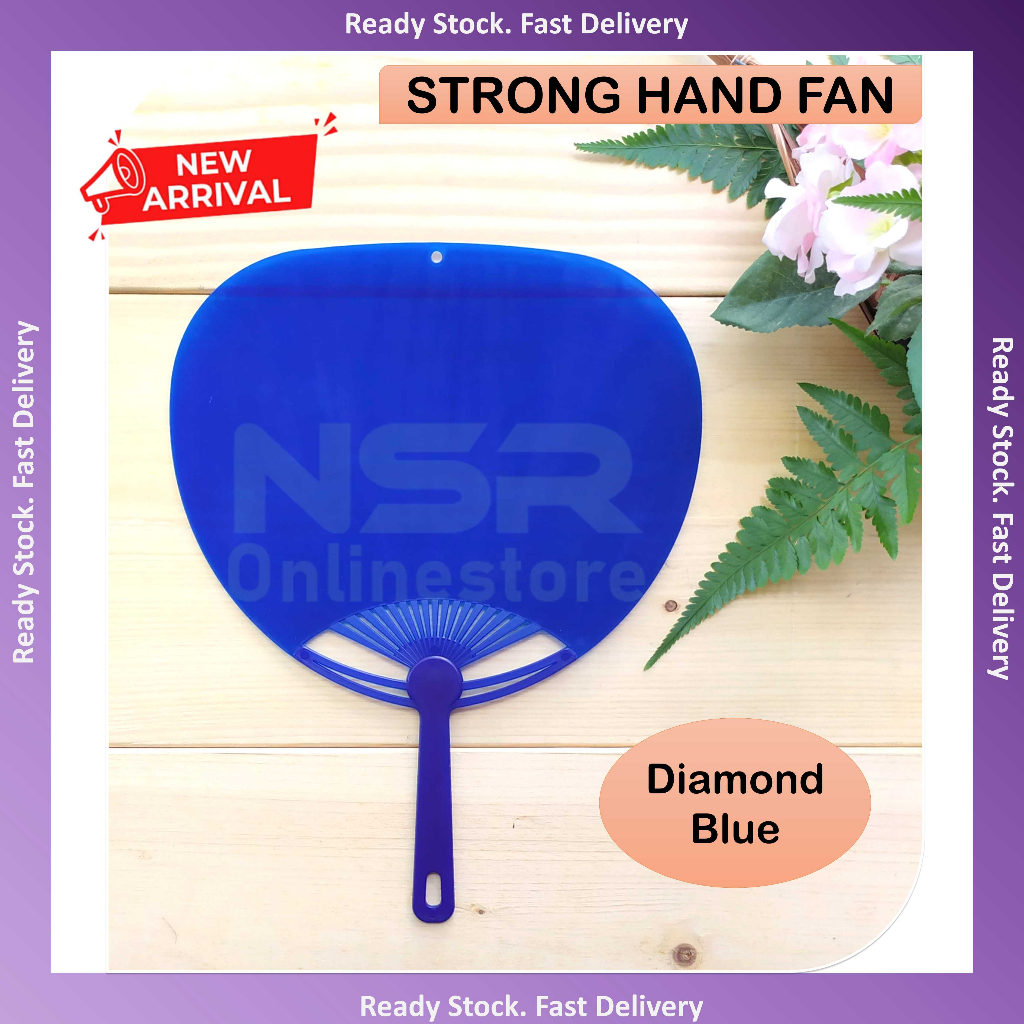 Kipas Tangan Plastik / Merdeka / Independence Day / Hand Fan Plastic ...
