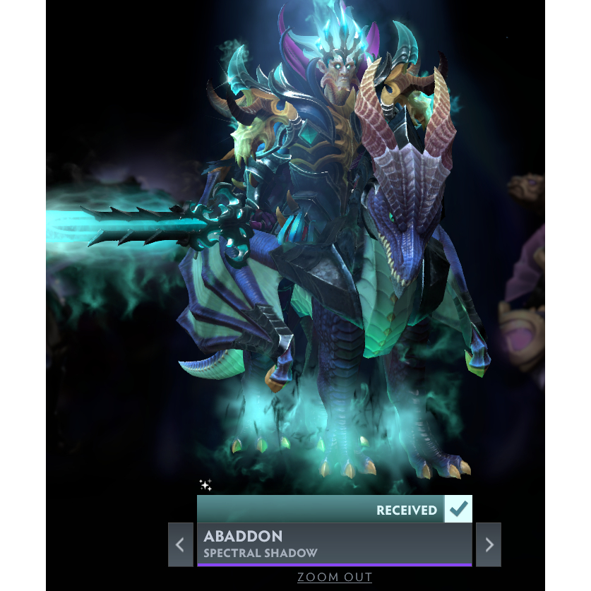 Dota 2 Abaddon Collector Cache - Spectral Shadow Aba [Need friend steam 30 days] [Summer August ...